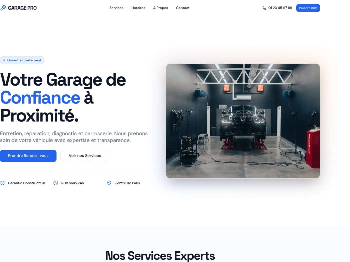 Garage Web Portal