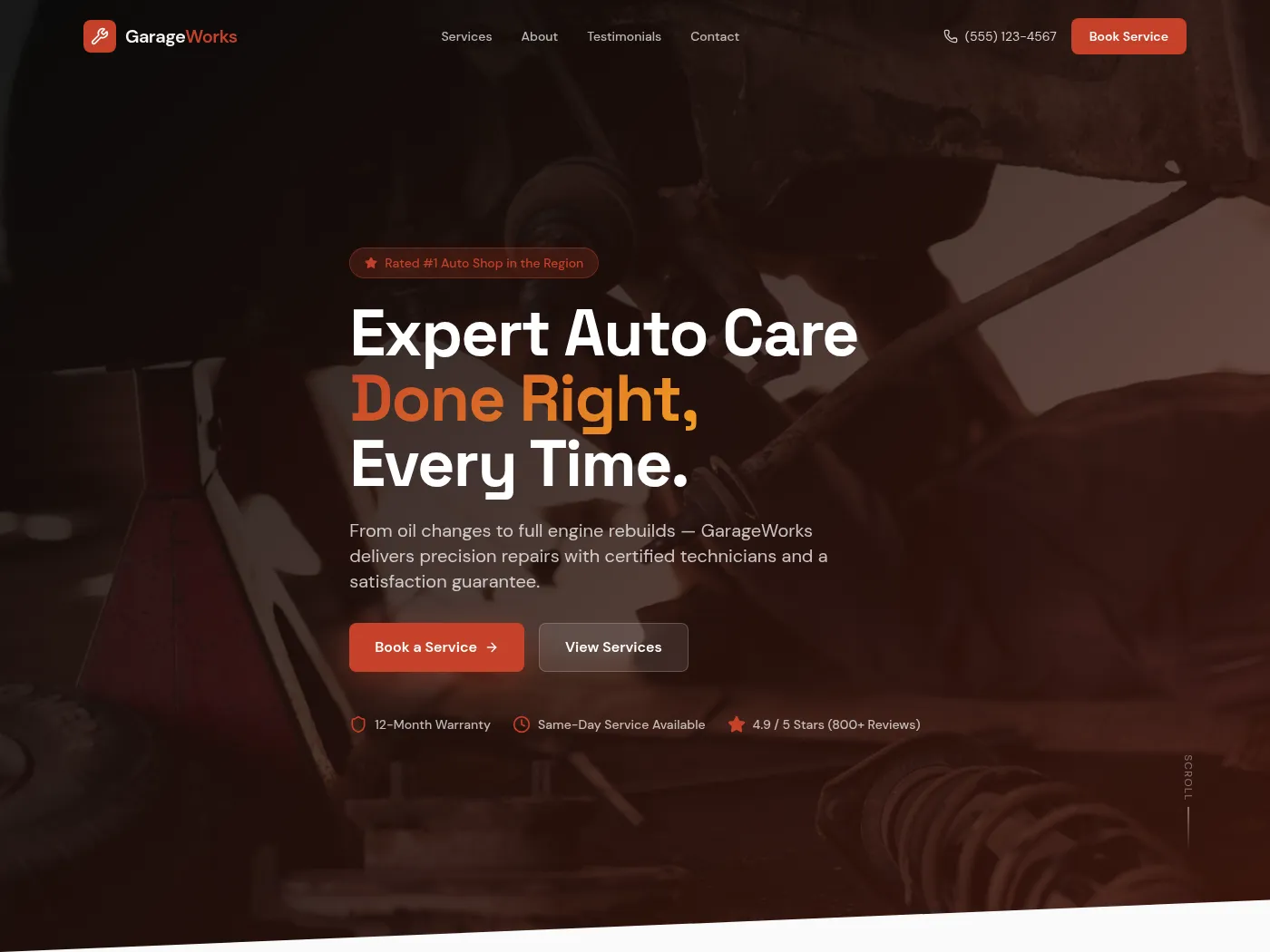 GarageWorks Portal