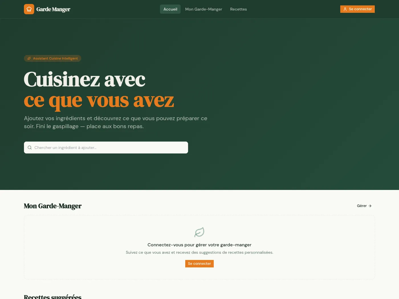 Garde Manger Micro-SaaS