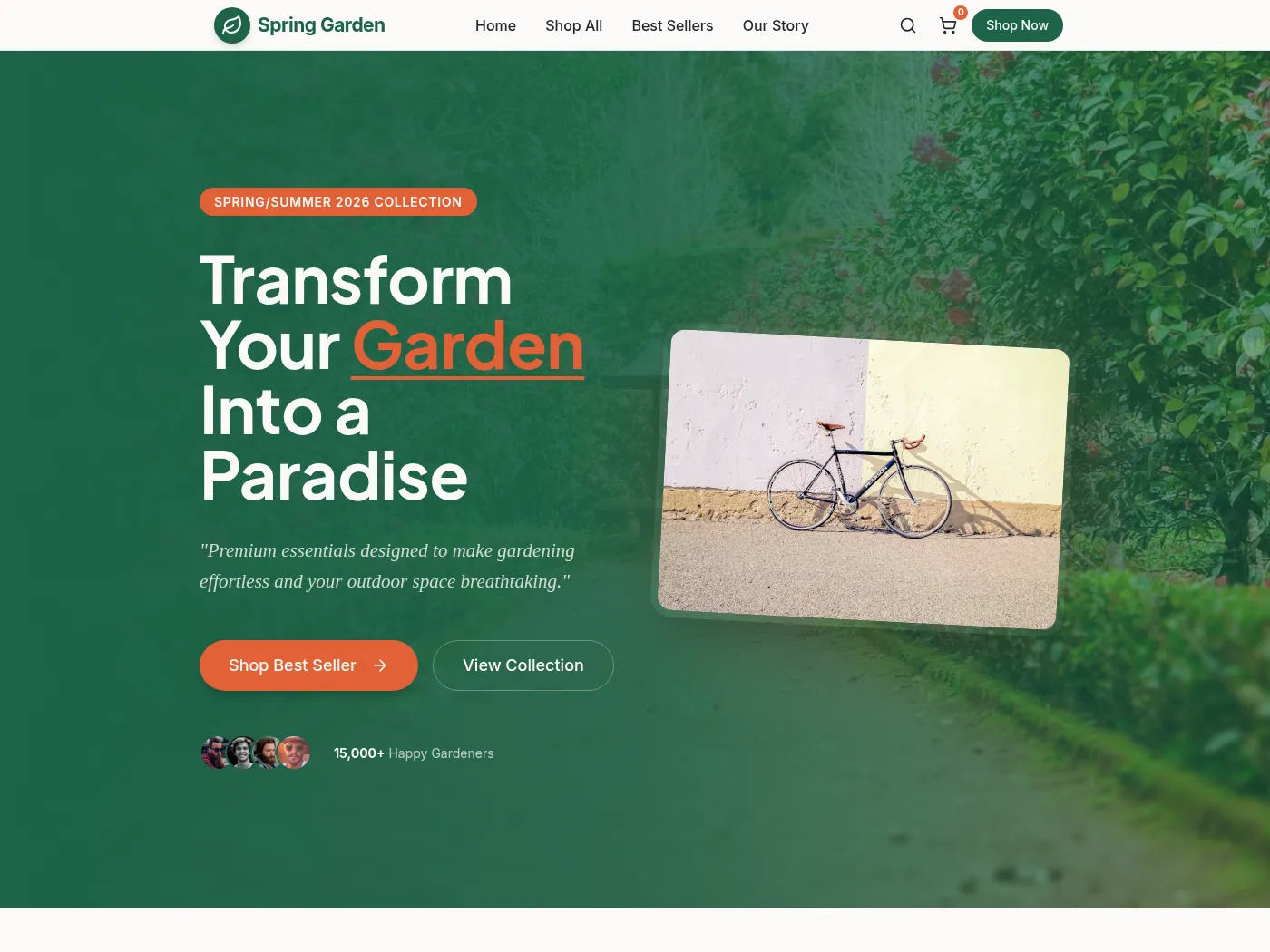 Spring Garden Storefront