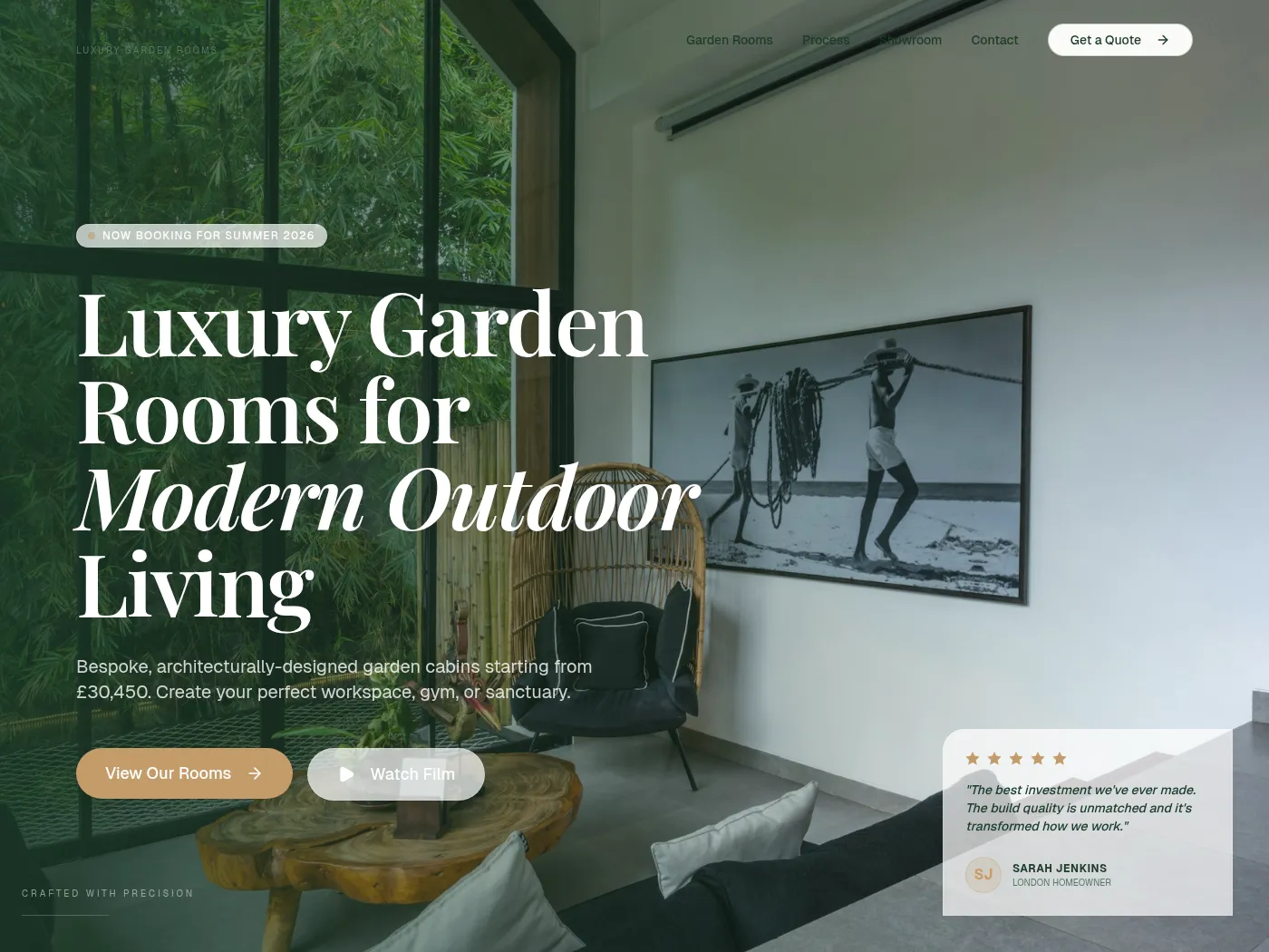 Luxury Garden Rooms
