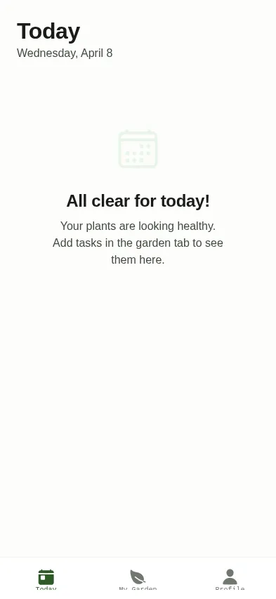 Garden Task Keeper