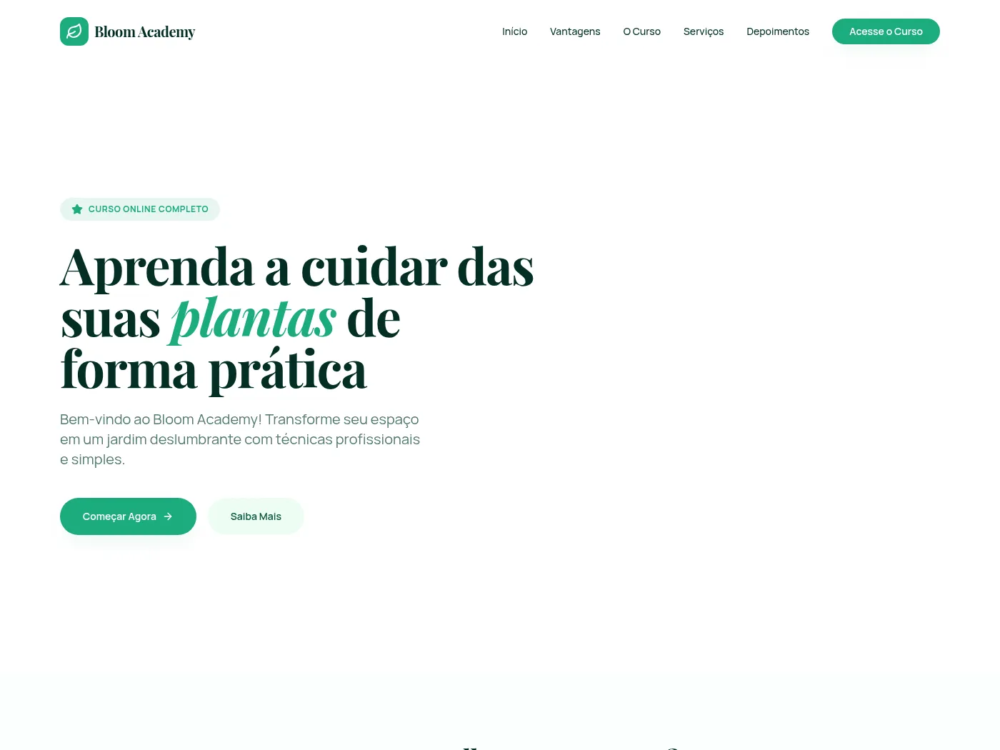 Gardening Course Website