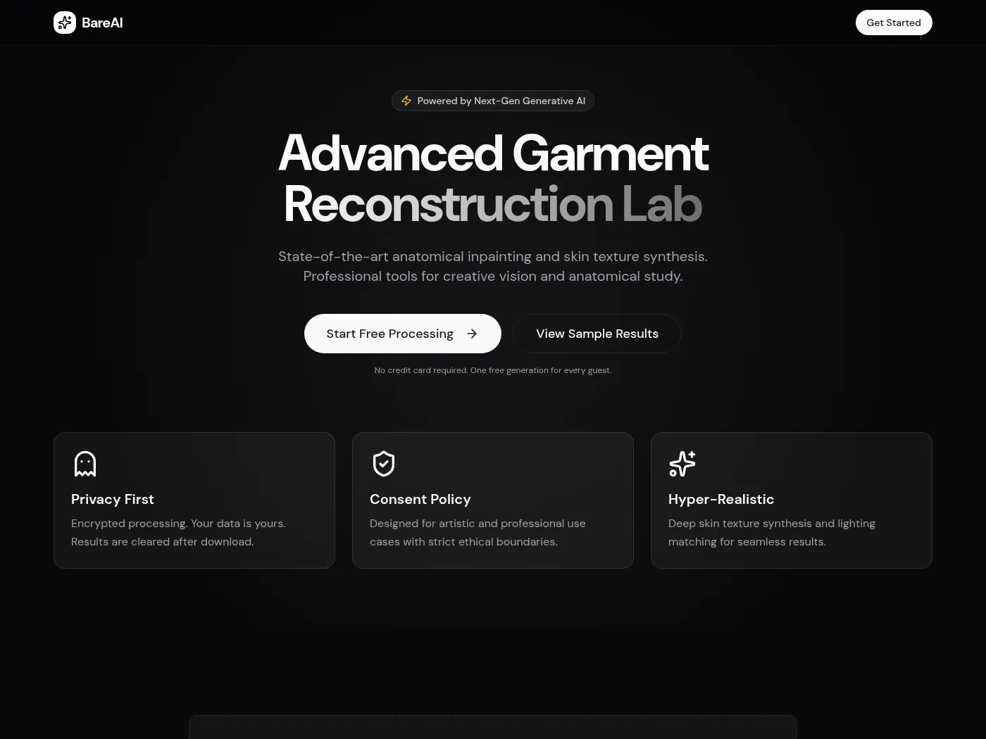 Image Garment Remover AI