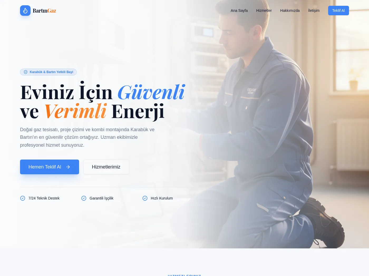 Karabük Bartın Gas Portal