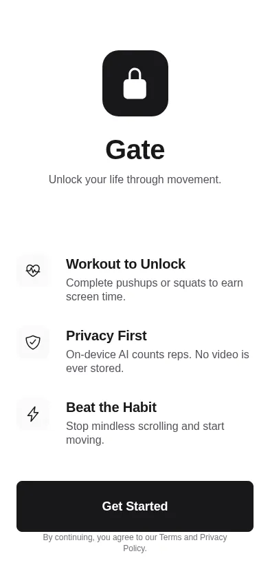 Gate Fitness Lock