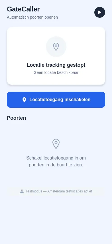 GateCaller App