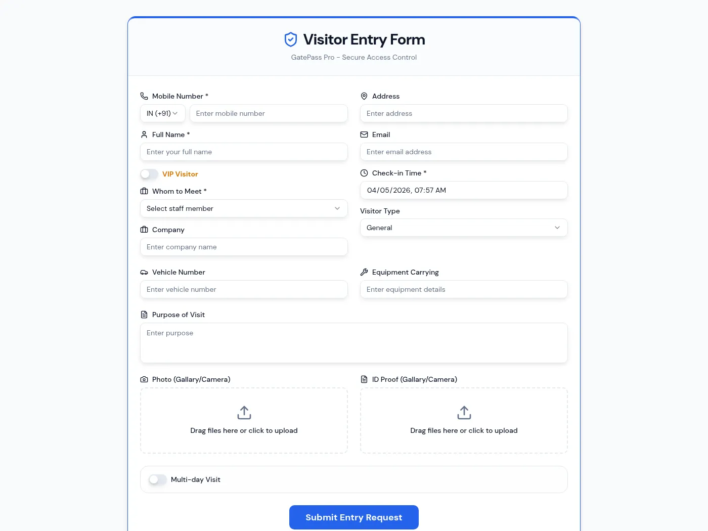 GatePass Pro