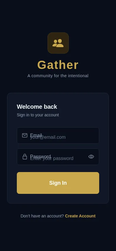 Gather Minimal Community