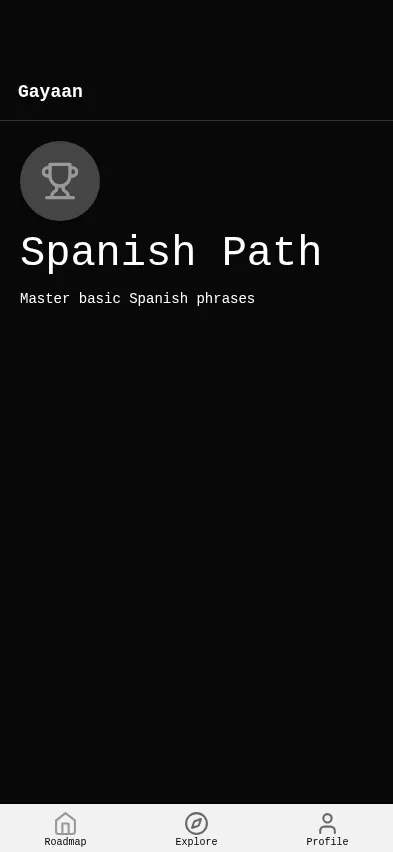 Gayaan Language App