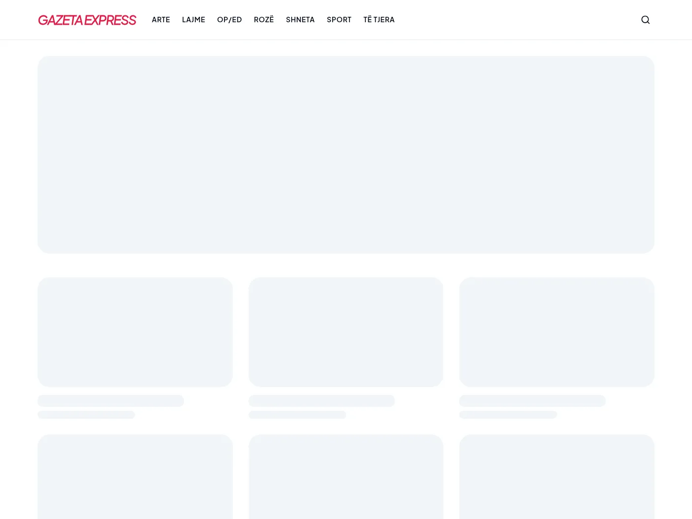 Gazeta Express News Portal