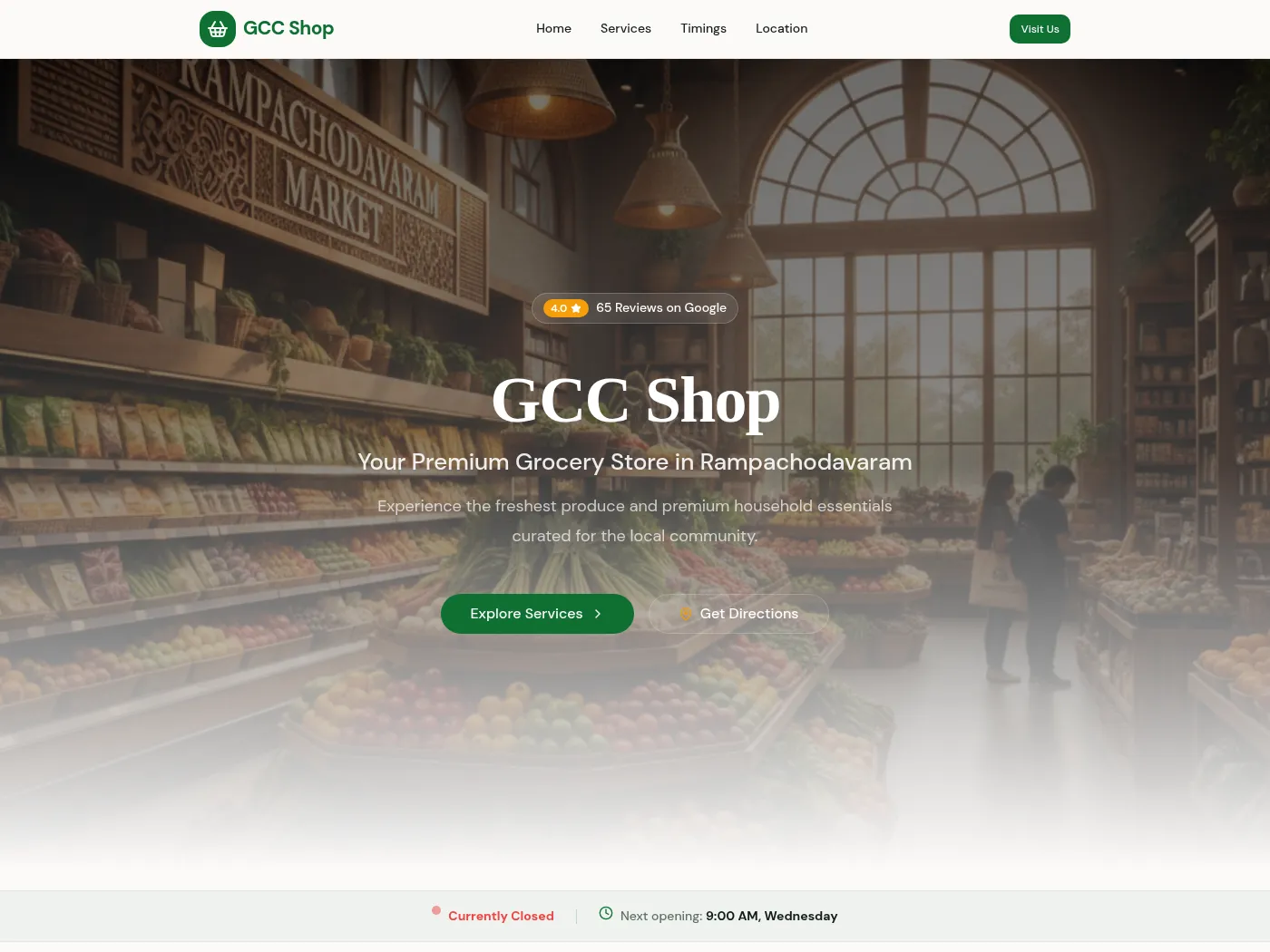 GCC Shop Web Profile