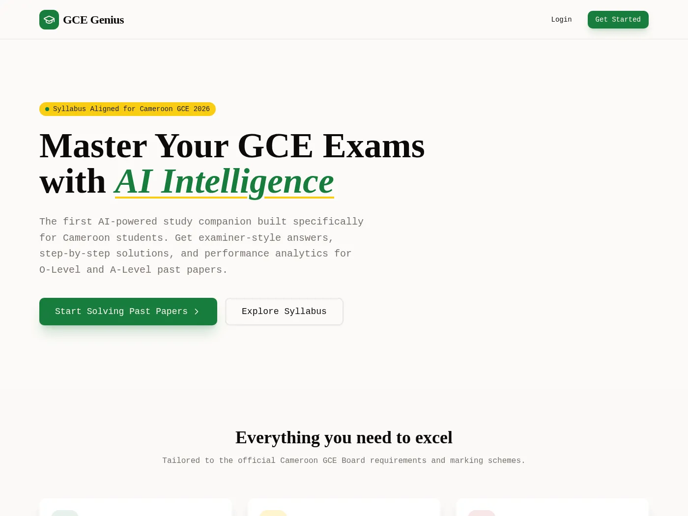GCE Genius