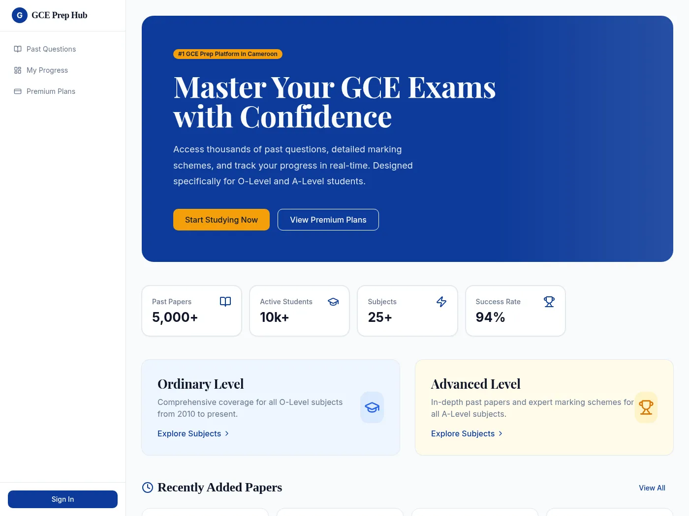 GCE Prep Hub