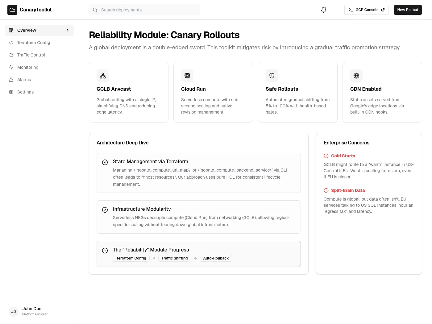 GCP Canary Rollout Toolkit