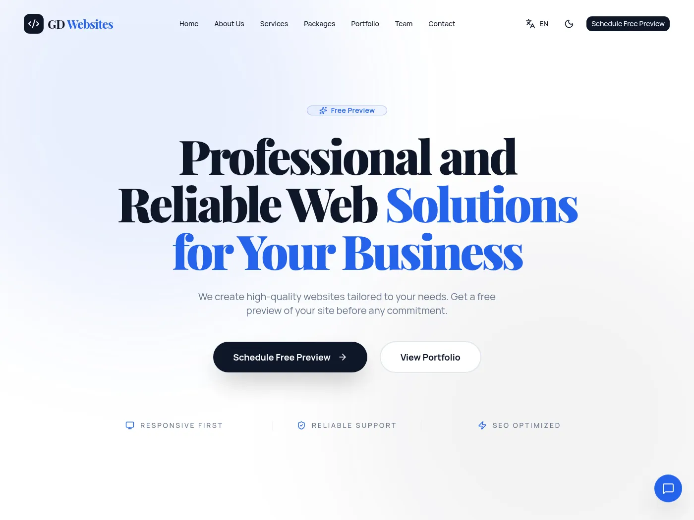 GD Websites Pro Site