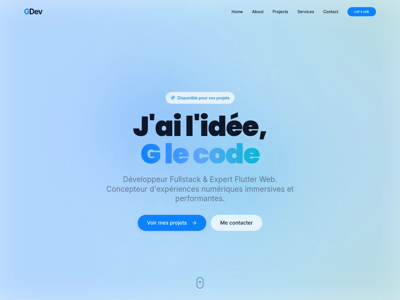 GDev Portfolio Web