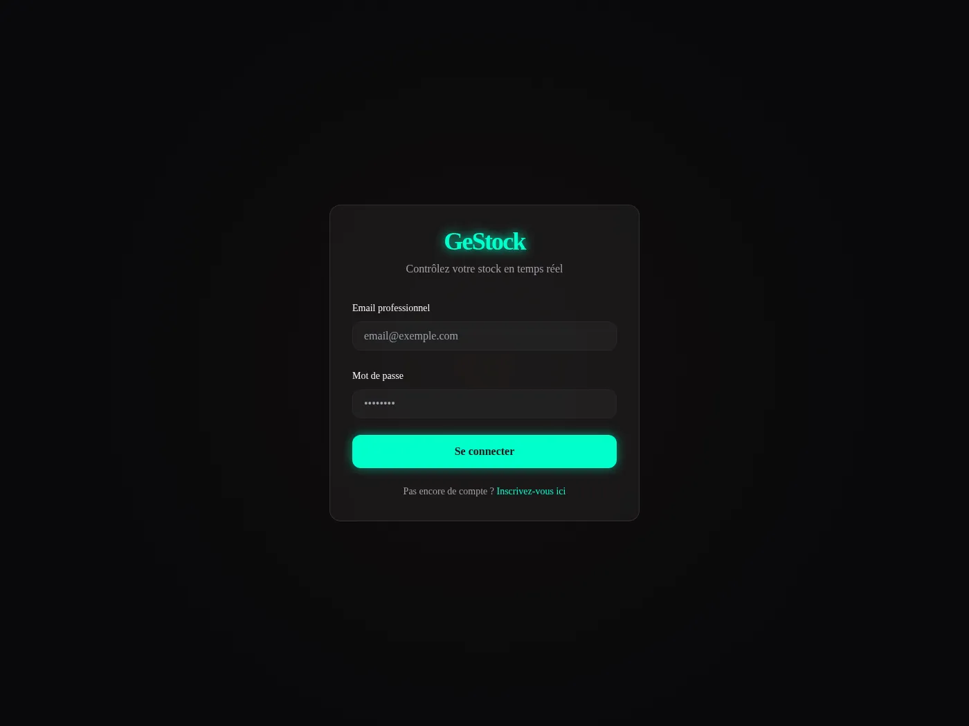 GeStock Manager