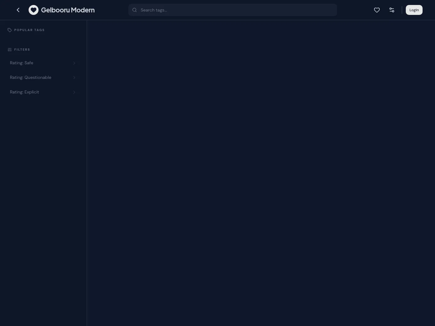 Gelbooru Modern UI