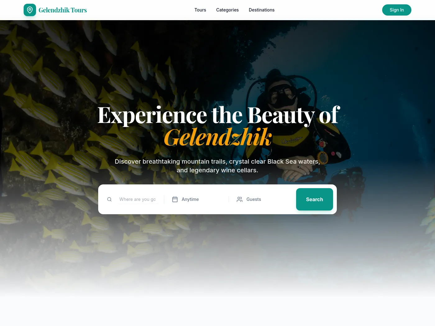 Gelendzhik Tours Booking