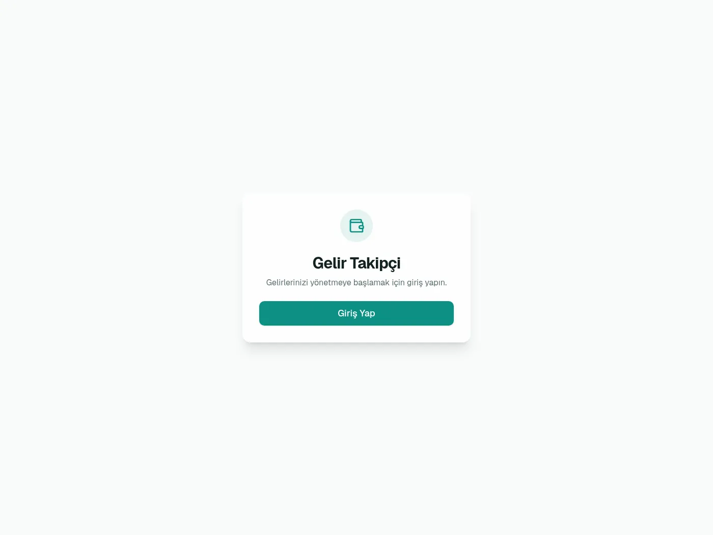 Gelir Takipçi