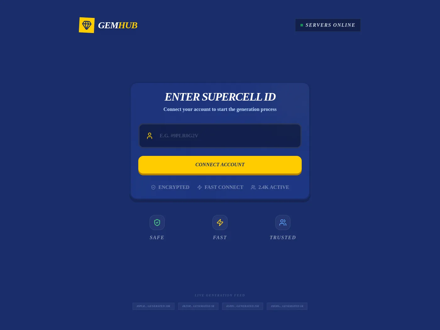 Gem Generator Hub