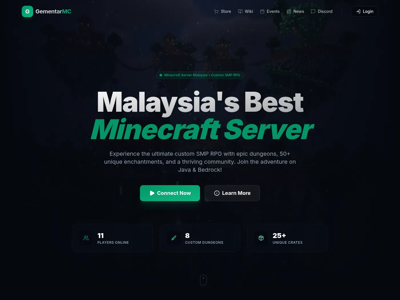 GementarMC Web Clone