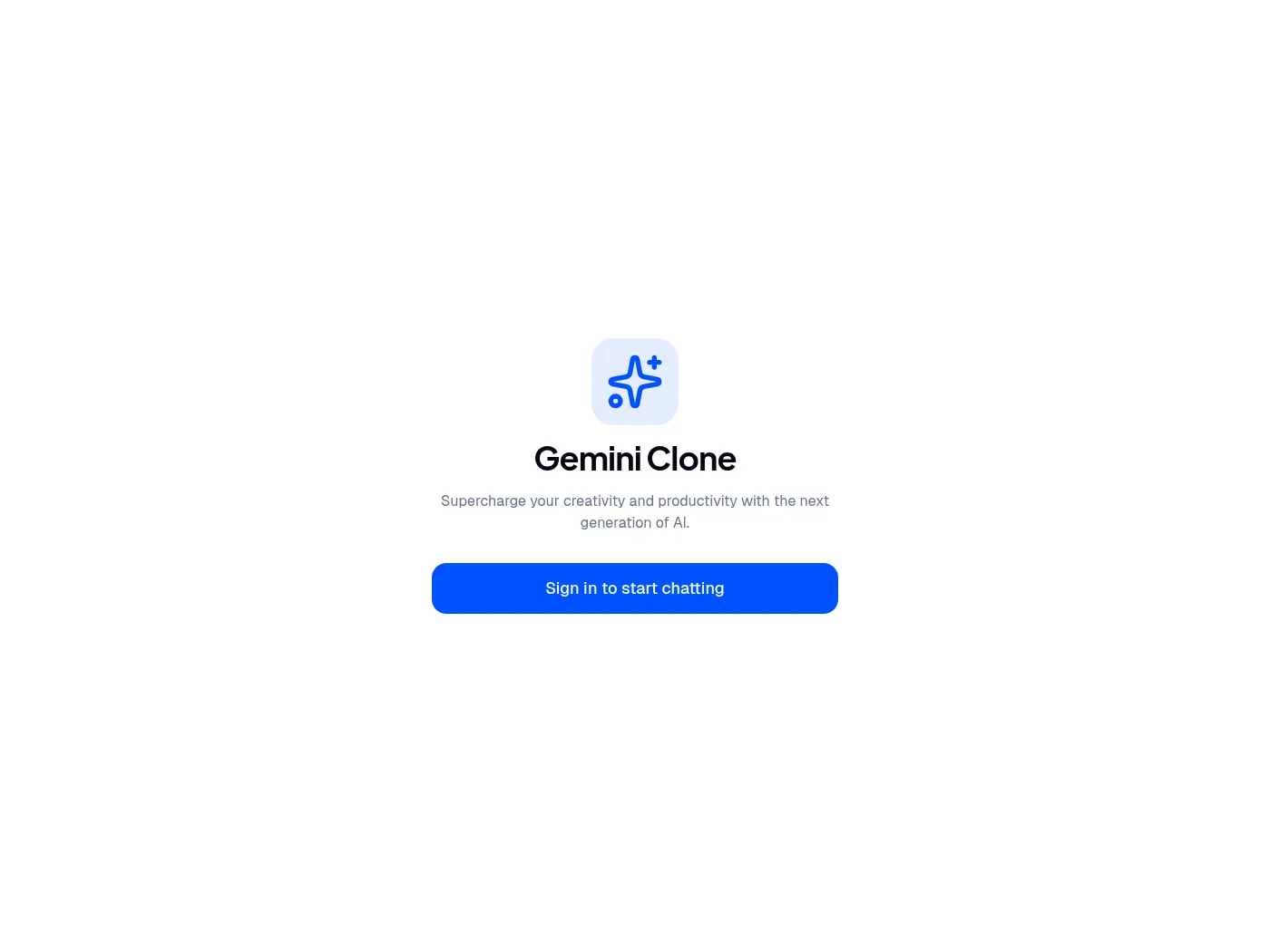 Gemini AI Chat