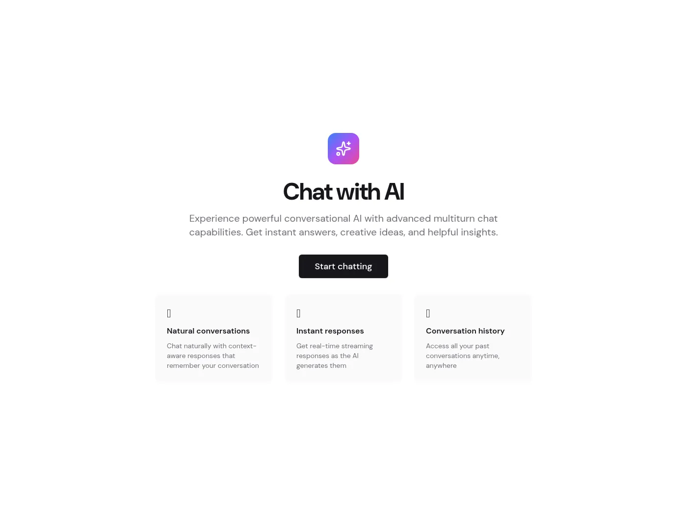 Gemini AI Clone