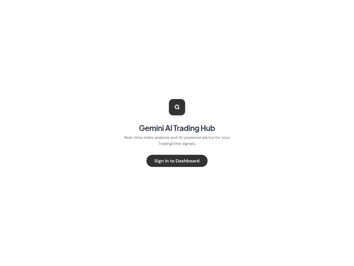 Gemini AI Trading Hub