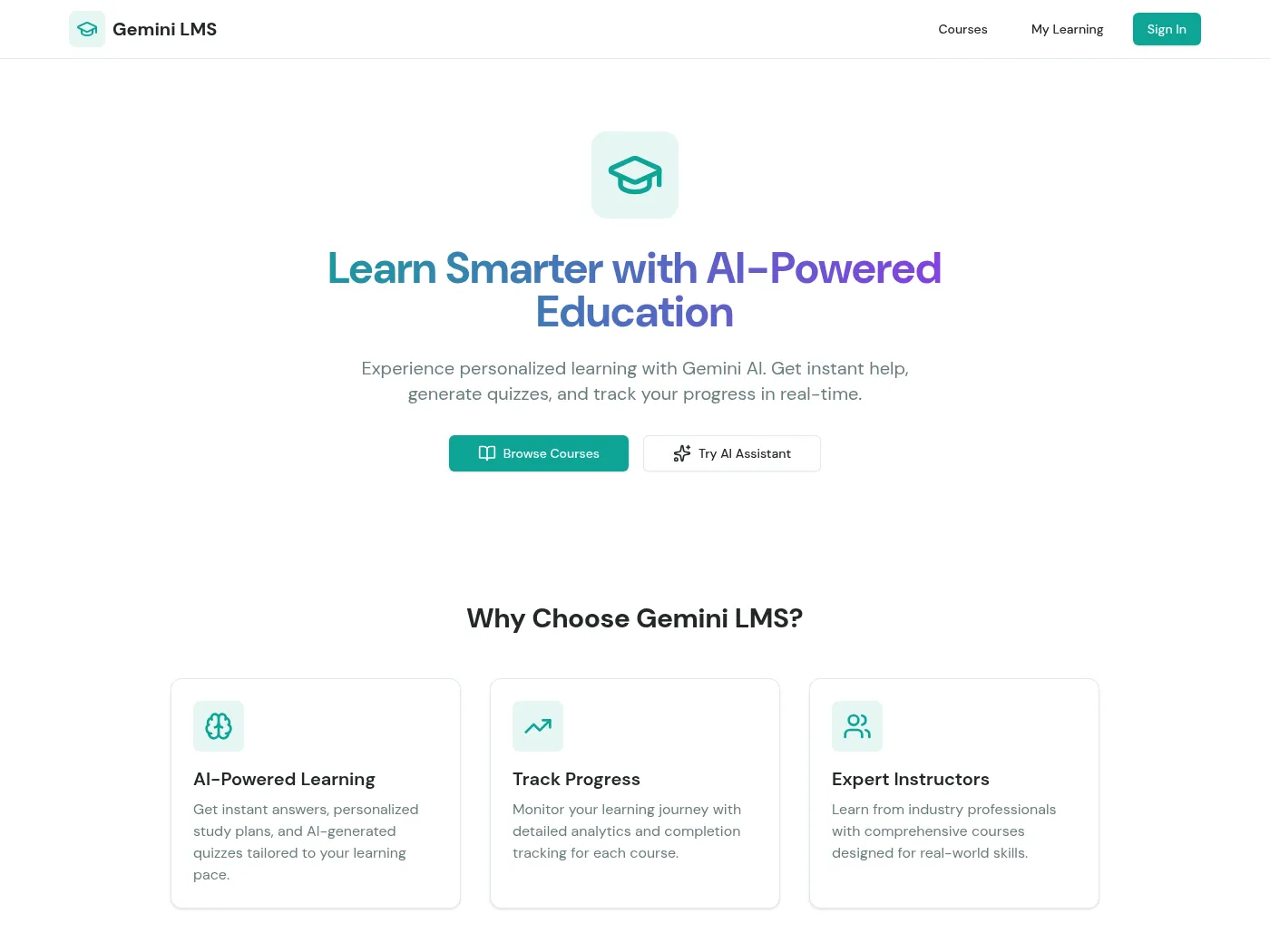 Gemini AI Web Integration