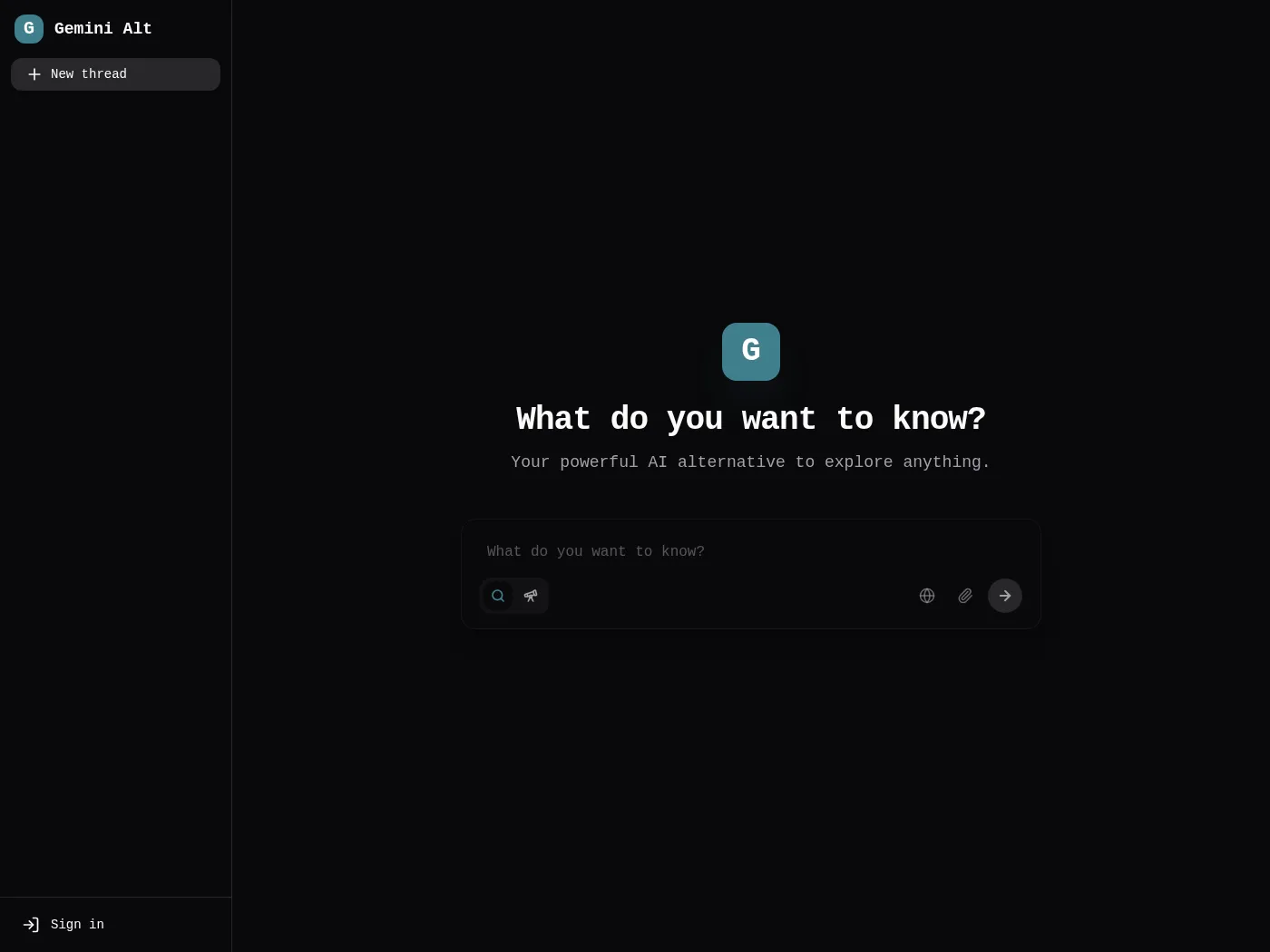 Gemini Alternative Platform