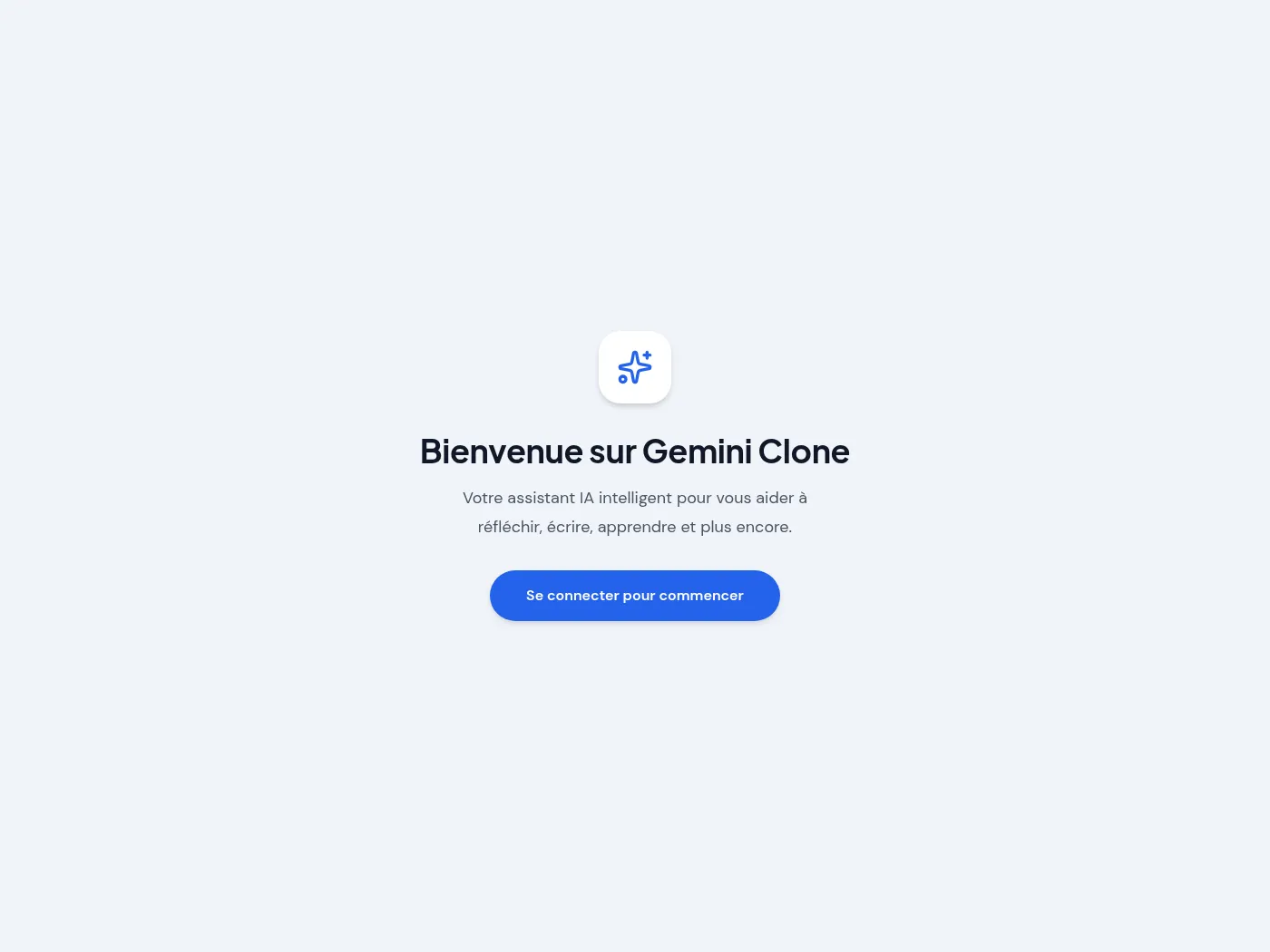 Gemini Chat Clone