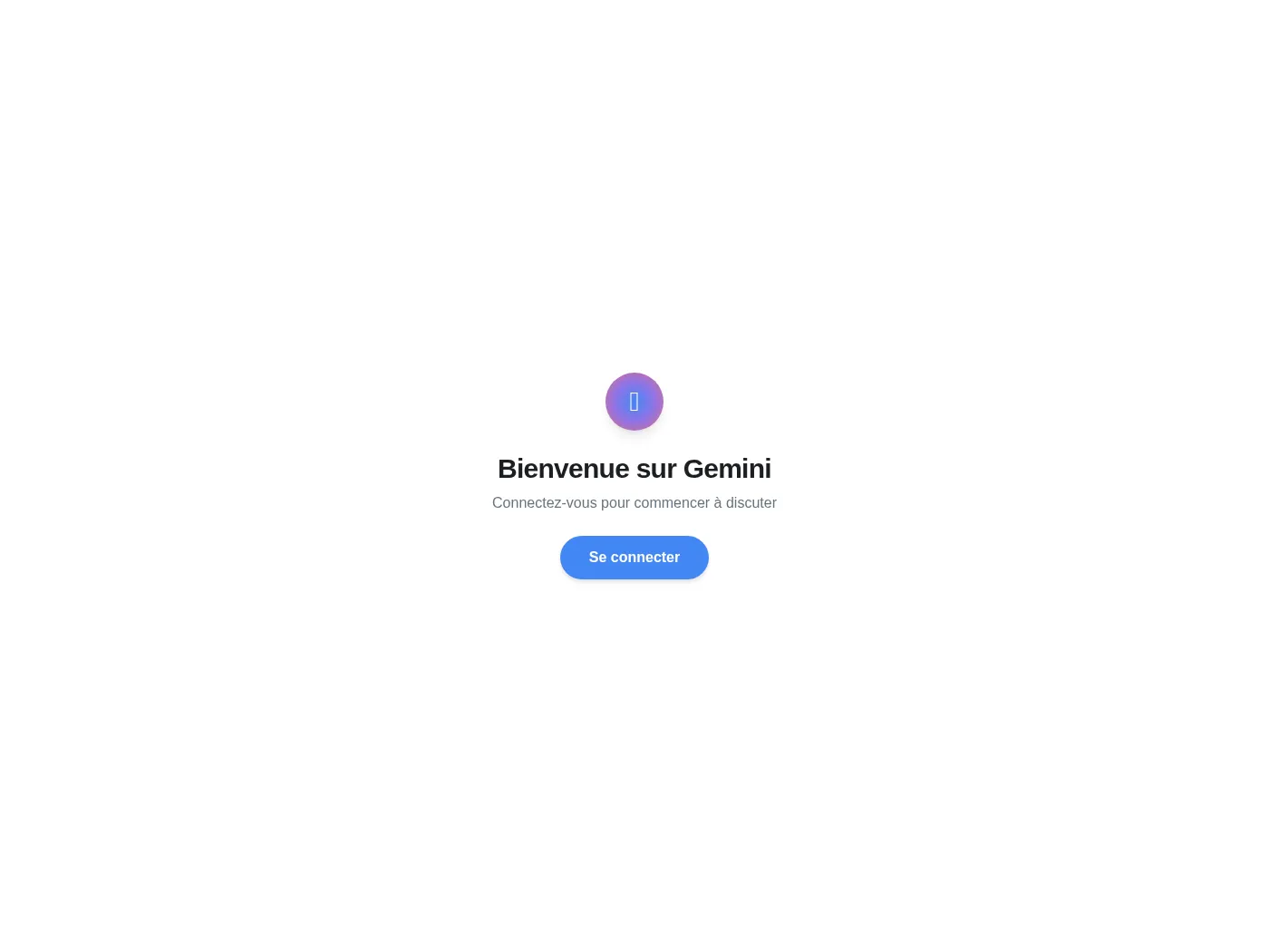 Gemini Chat Clone
