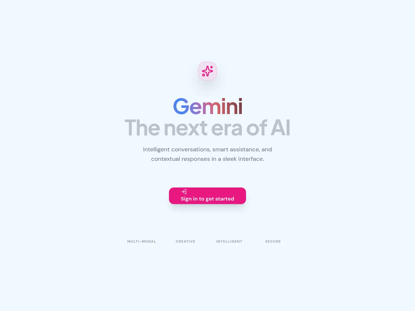 Gemini Chat Clone