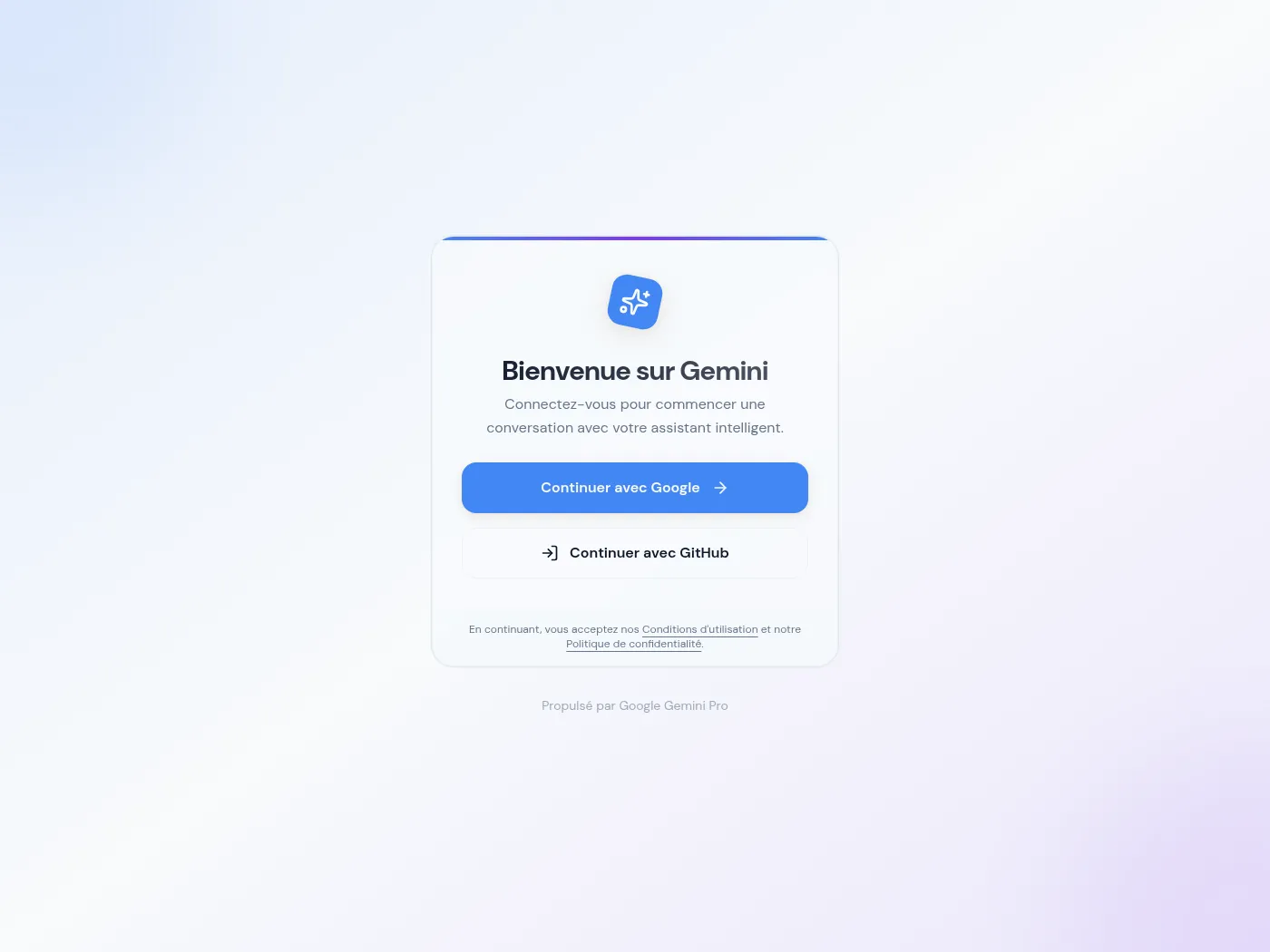 Gemini Chat Clone