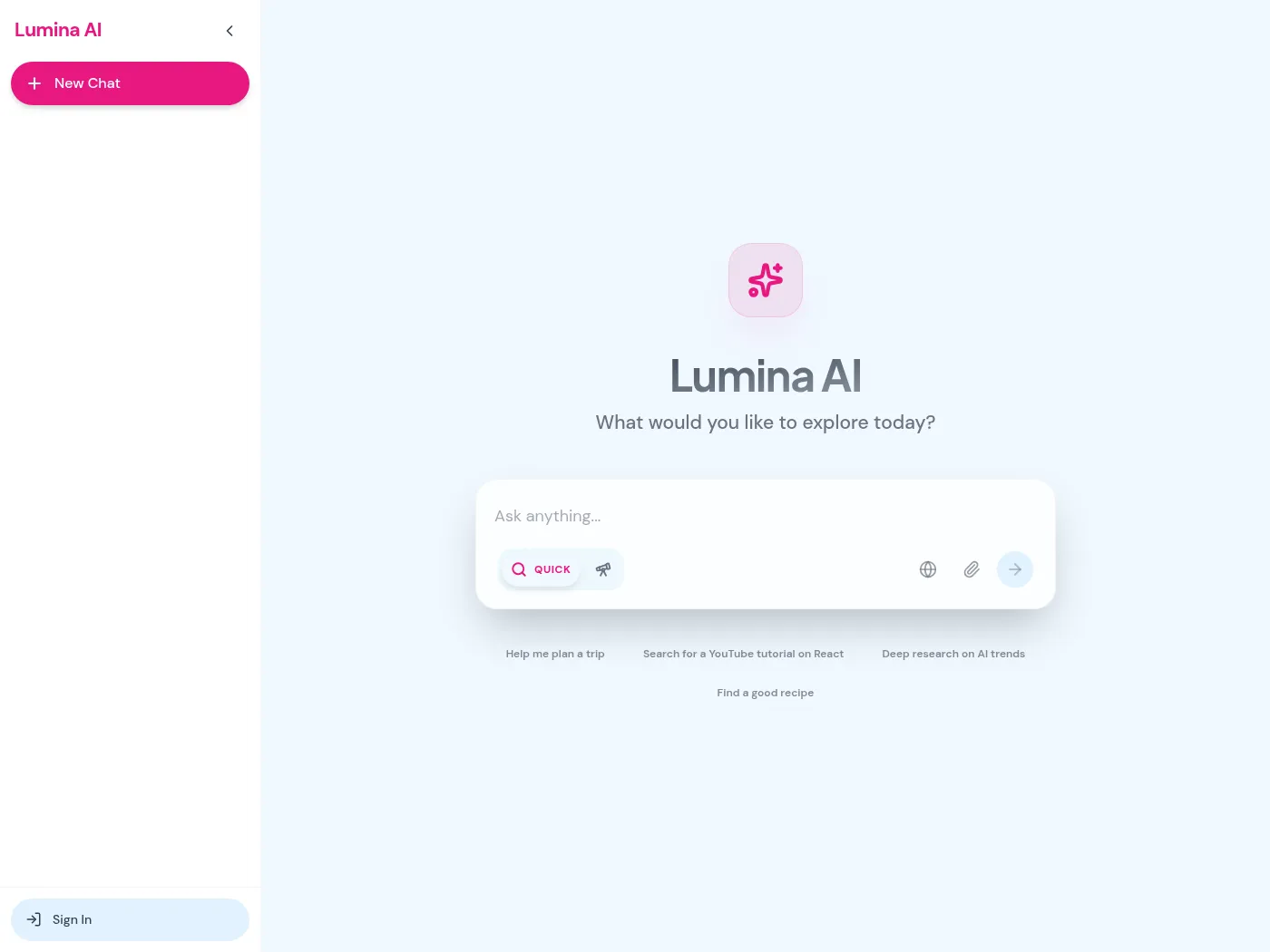 Gemini Chatbot Clone
