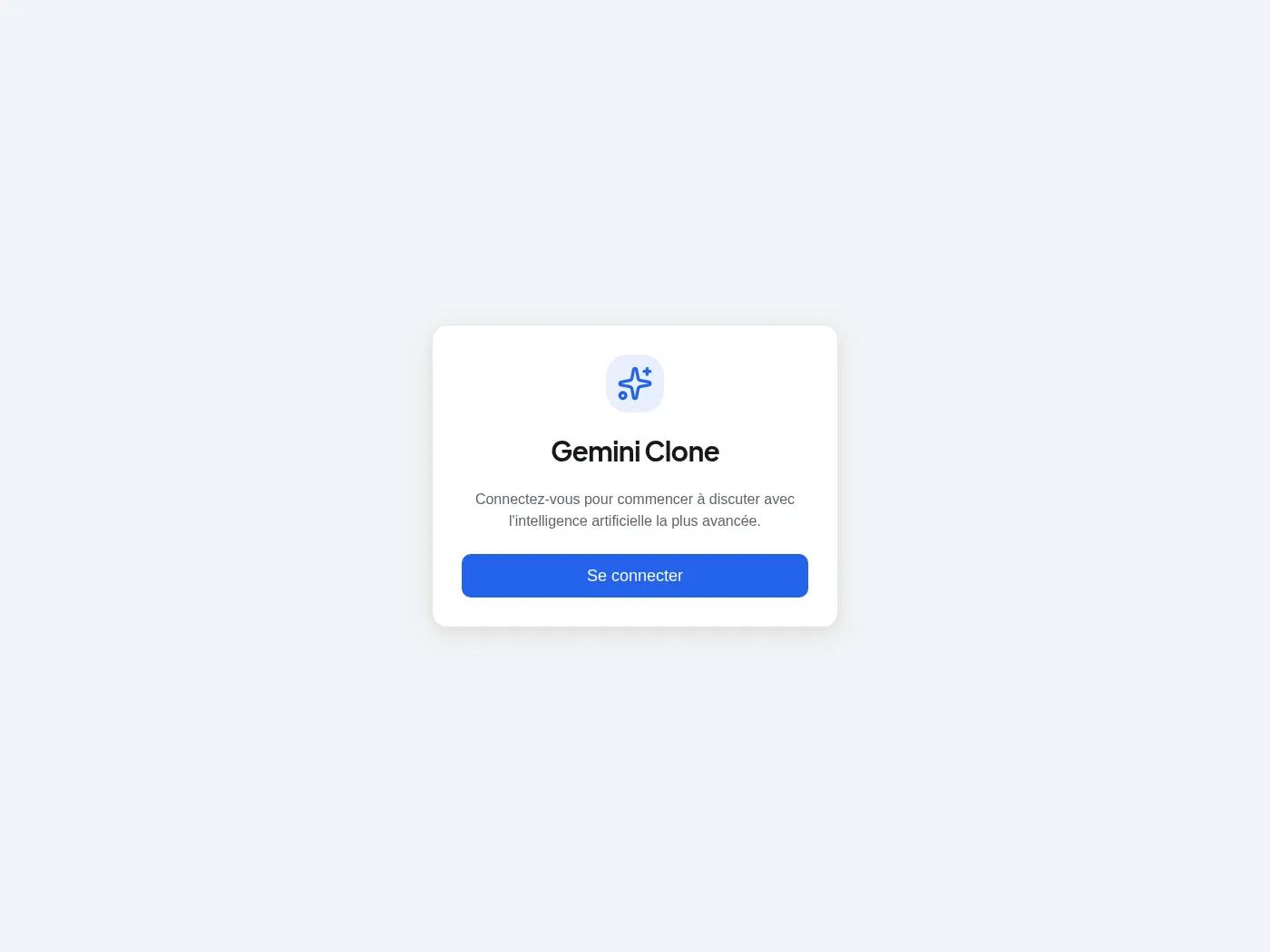Gemini Clone WebApp