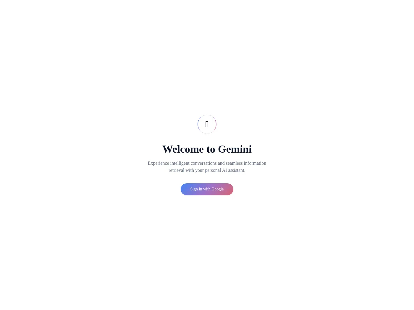 Gemini Clone