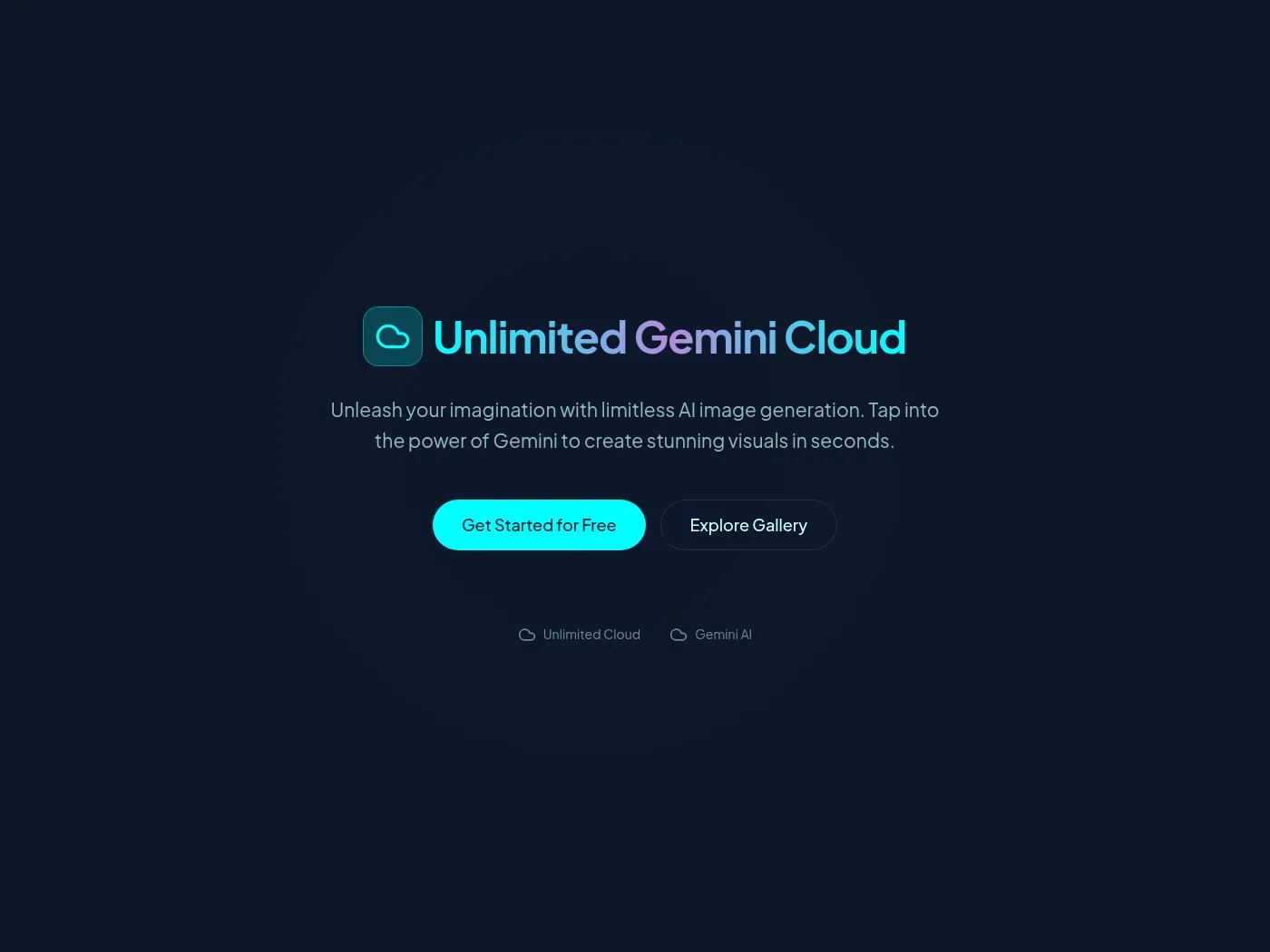 Unlimited Gemini Cloud