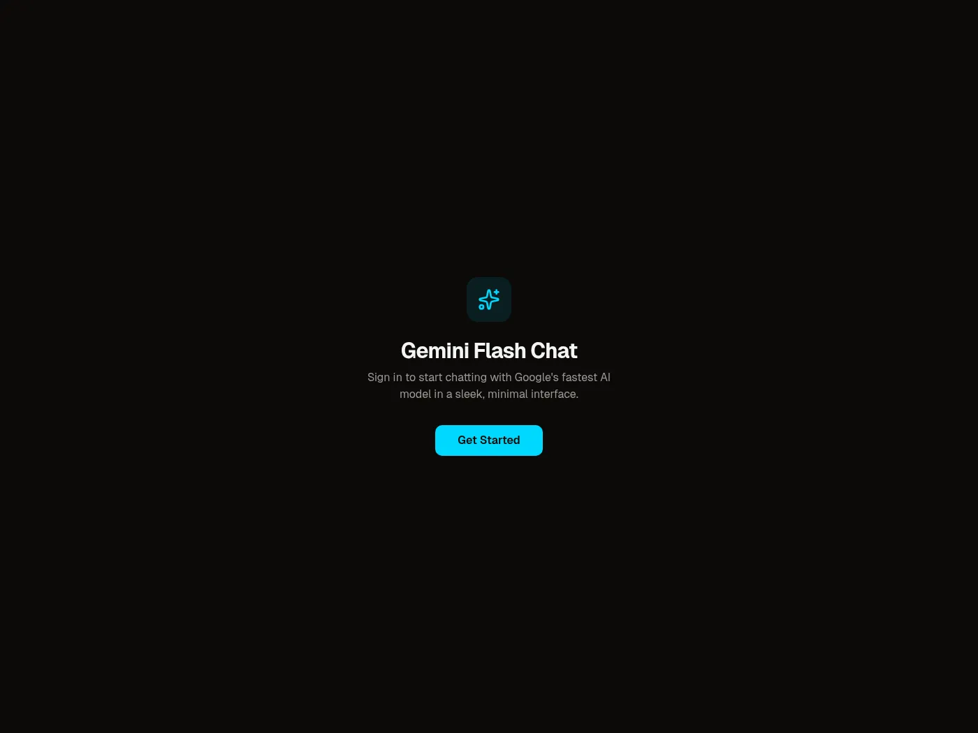 Gemini Flash Chat