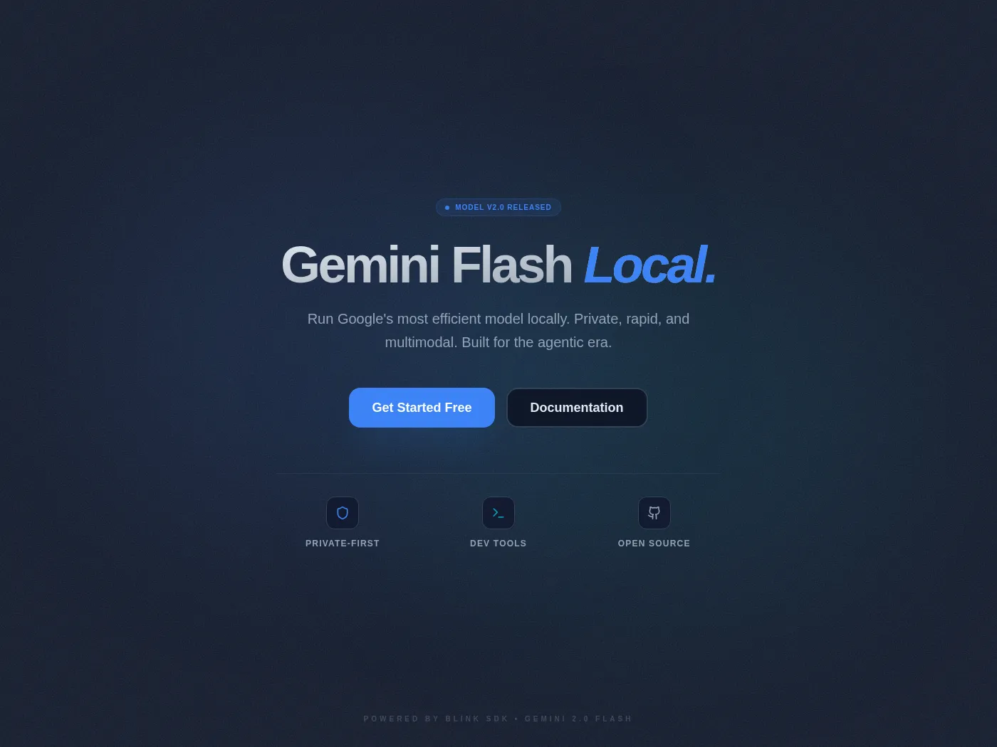 Gemini Flash Local