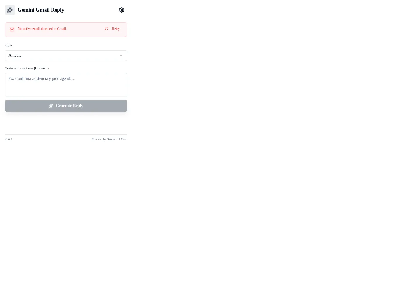 Gemini Reply Chrome Extension