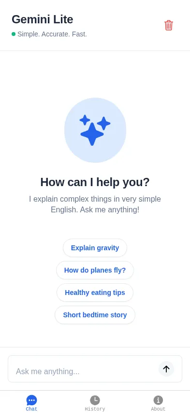 Gemini Lite AI