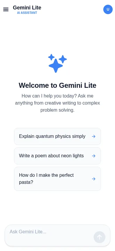 Gemini Lite AI