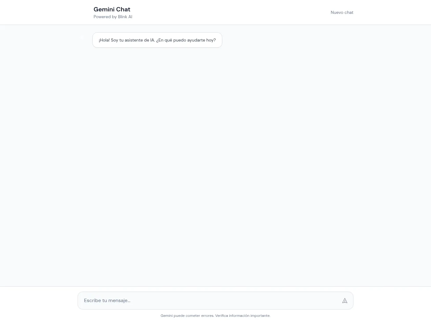 Gemini Markdown Chat