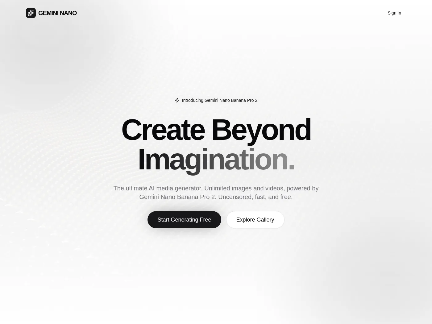 Gemini Media Generator