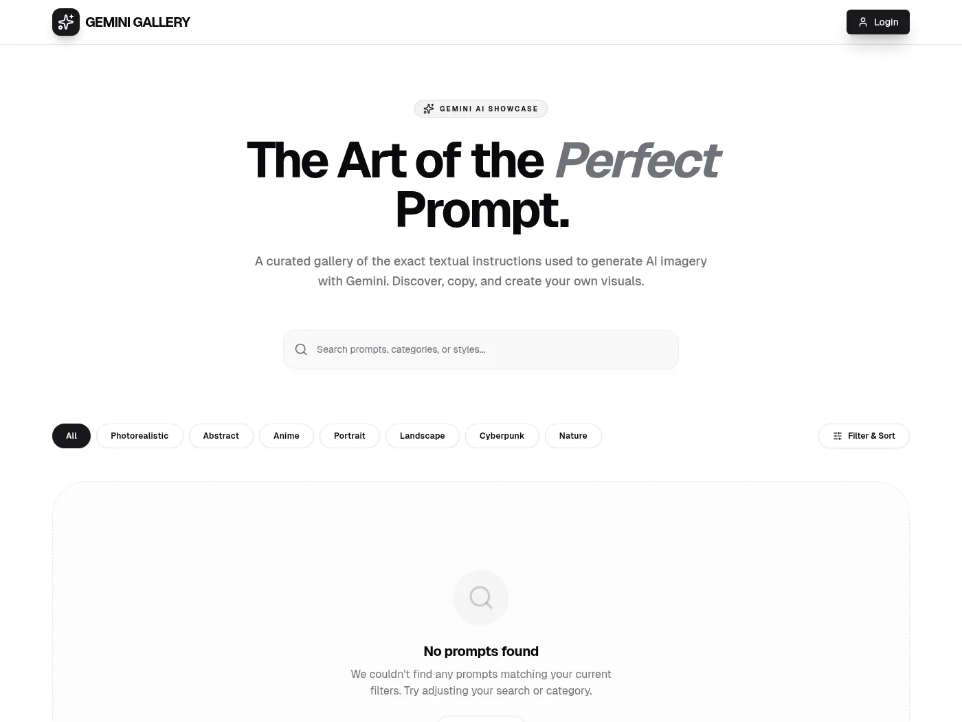 Gemini Prompt Gallery