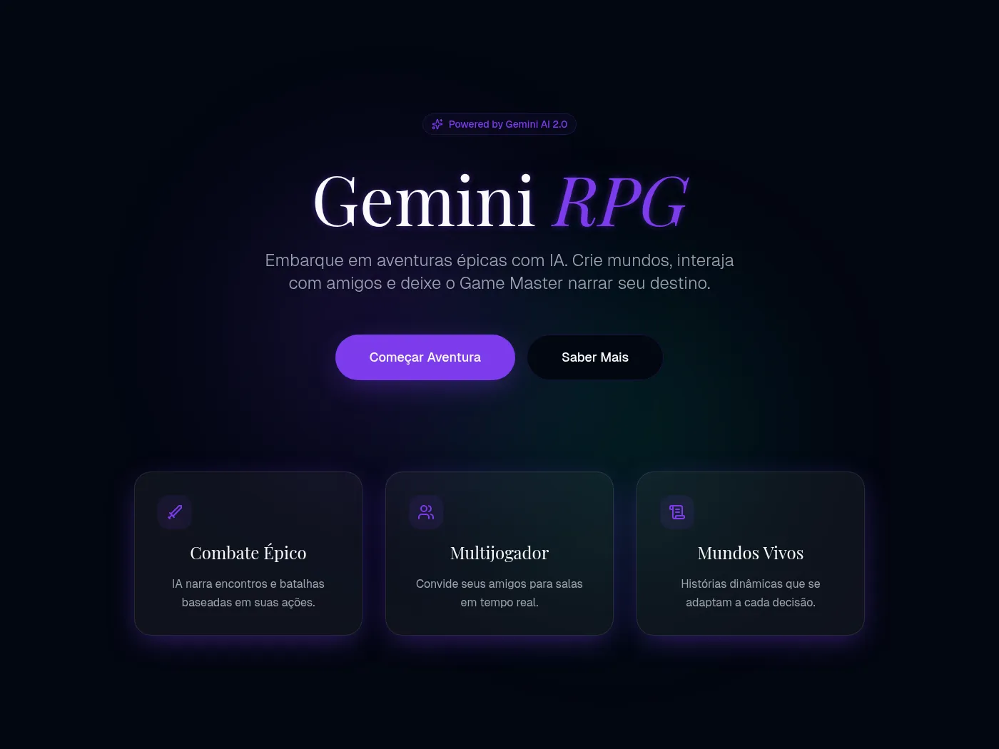 Gemini RPG Chat