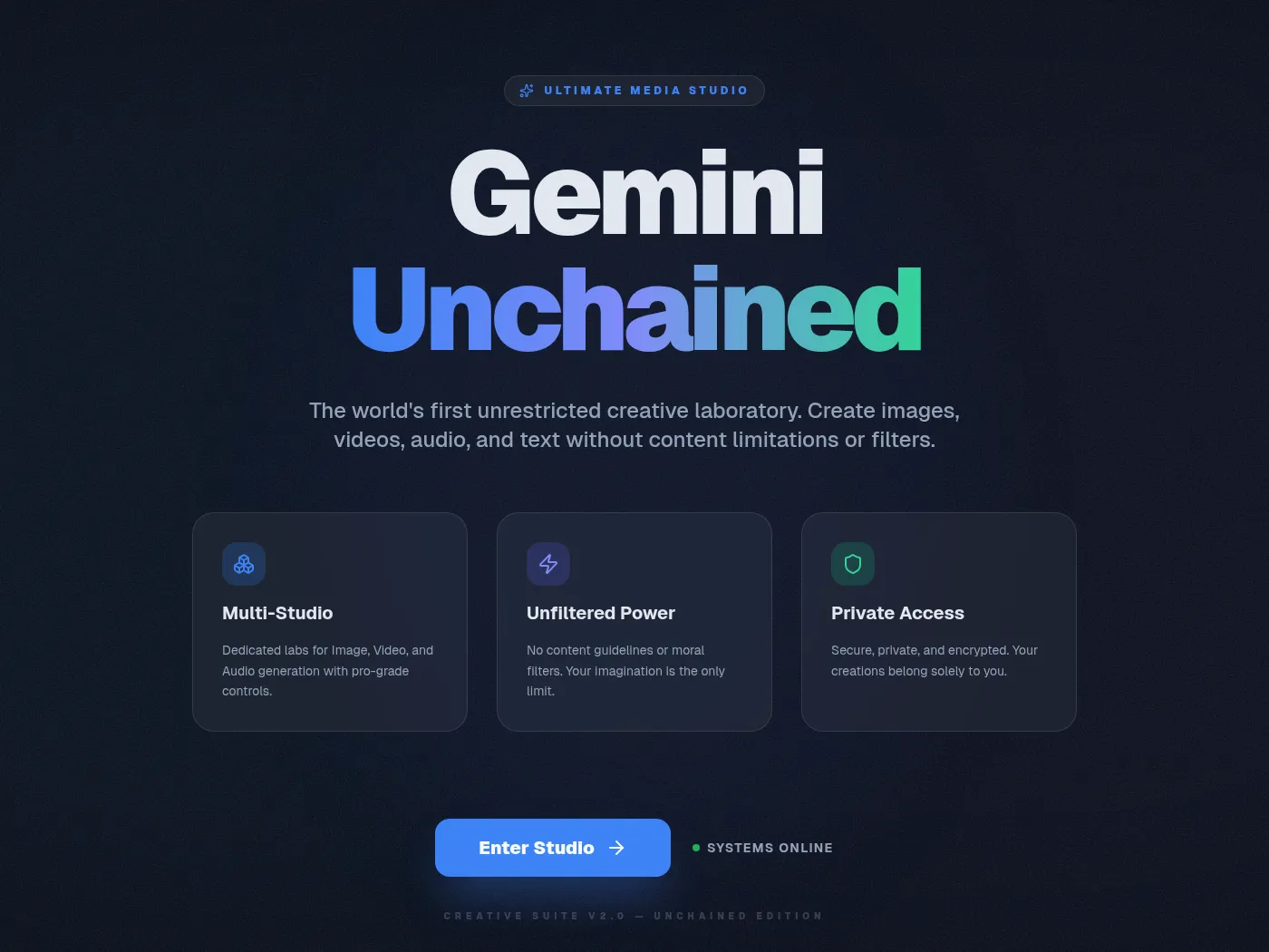 Gemini Unlimited AI